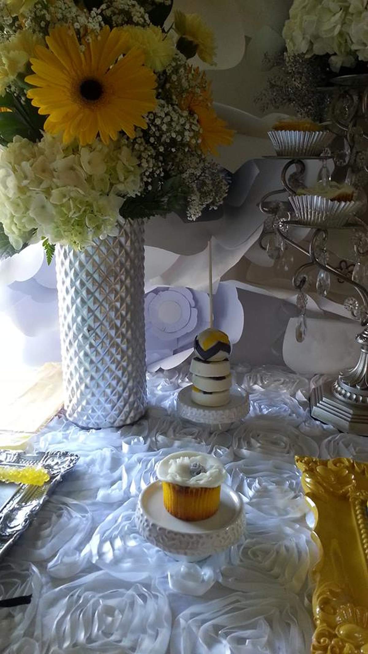 Chevron & Flowers Birthday Party Ideas | Photo 7 of 9 | Catch My Party