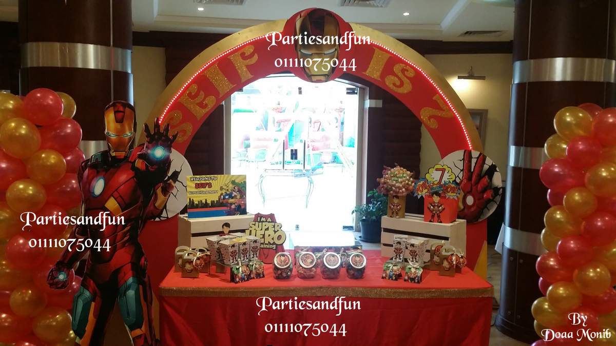 Avengers (Iron Man) Birthday Party Ideas | Photo 8 of 19 | Catch My Party