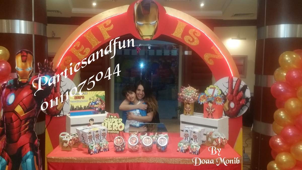 Avengers (Iron Man) Birthday Party Ideas | Photo 8 of 19 | Catch My Party