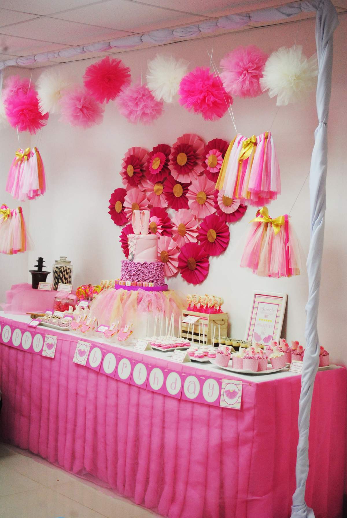 Tutus Birthday Party Ideas | Photo 10 of 18 | Catch My Party