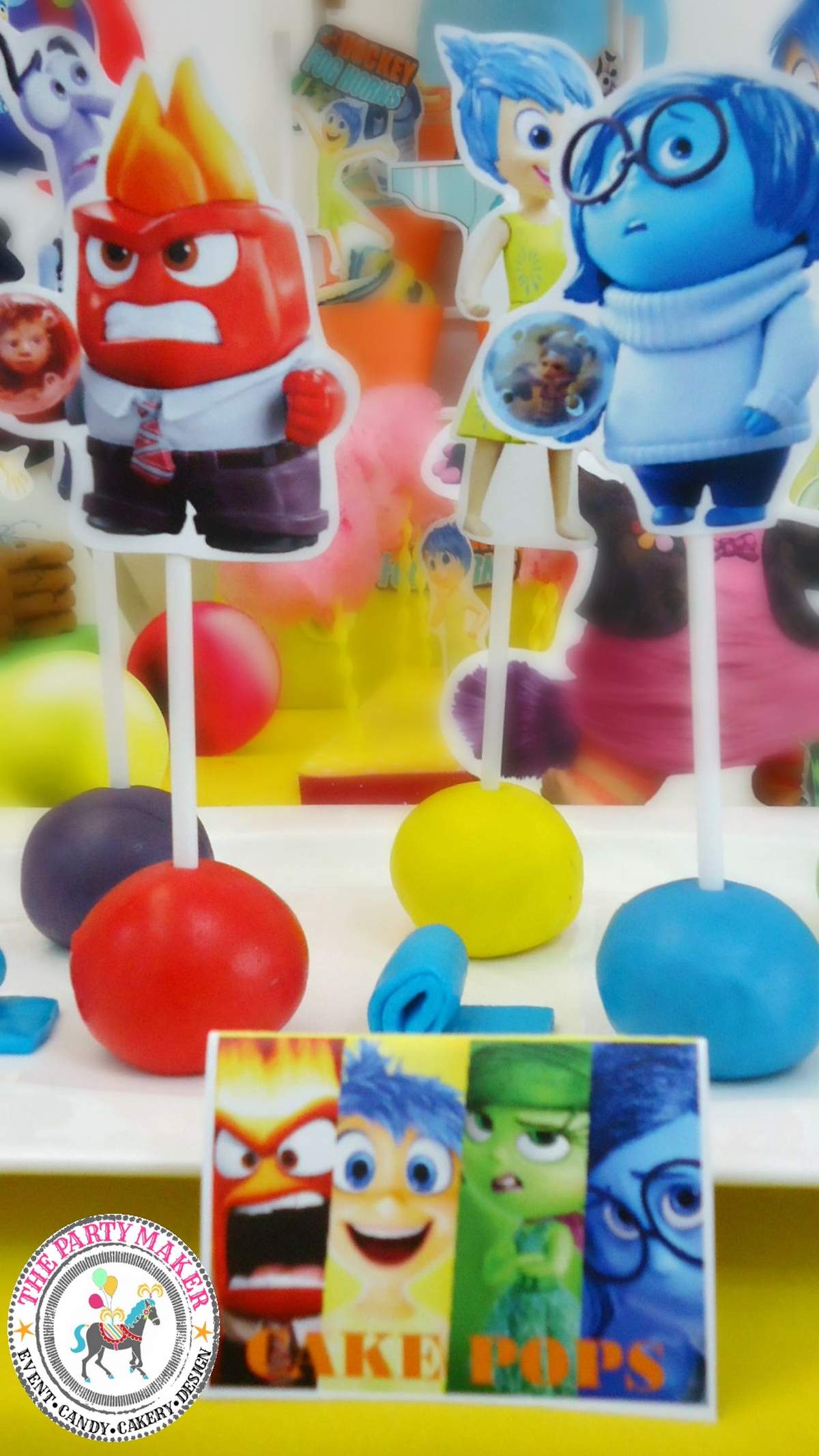 INSIDE OUT | INTENSAMENTE Birthday Party Ideas | Photo 9 of 26 | Catch ...