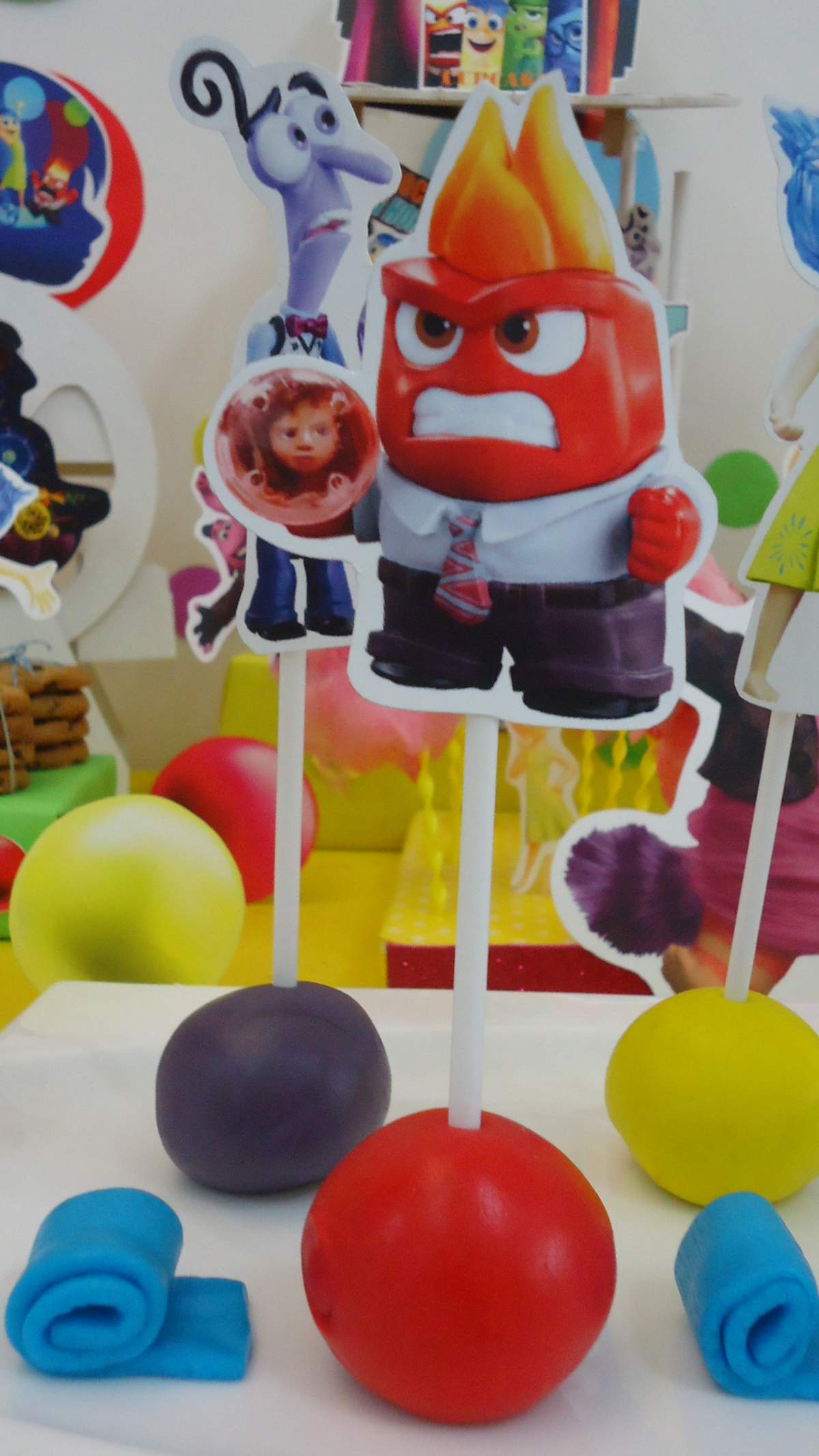 INSIDE OUT | INTENSAMENTE Birthday Party Ideas | Photo 13 of 26 | Catch ...