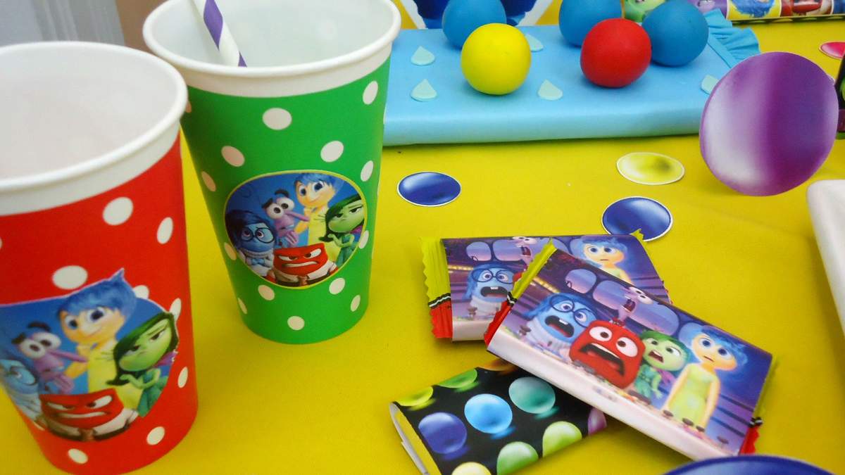 INSIDE OUT | INTENSAMENTE Birthday Party Ideas | Photo 9 of 26 | Catch ...