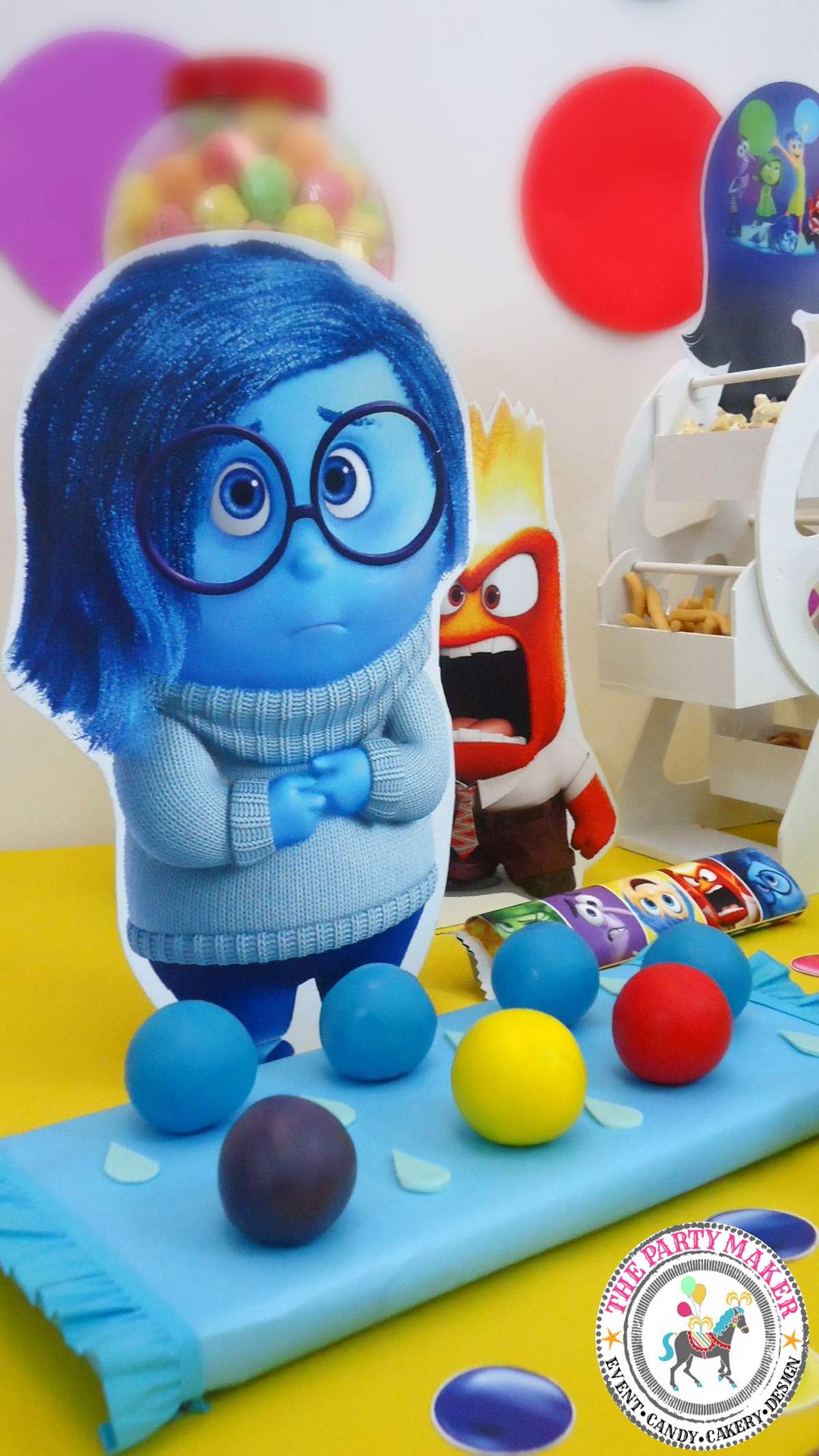 INSIDE OUT | INTENSAMENTE Birthday Party Ideas | Photo 9 of 26 | Catch ...