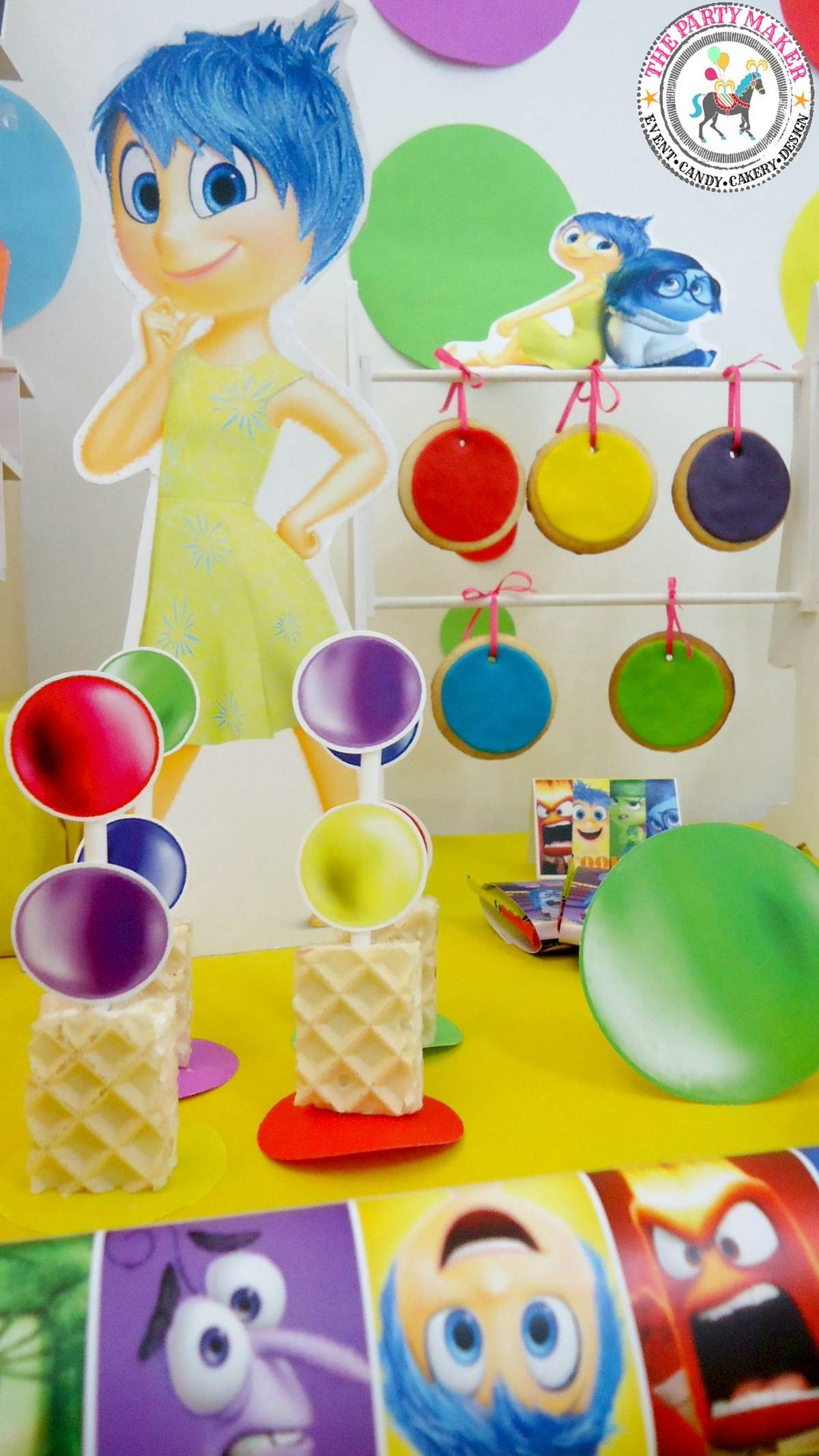 INSIDE OUT | INTENSAMENTE Birthday Party Ideas | Photo 9 of 26 | Catch ...