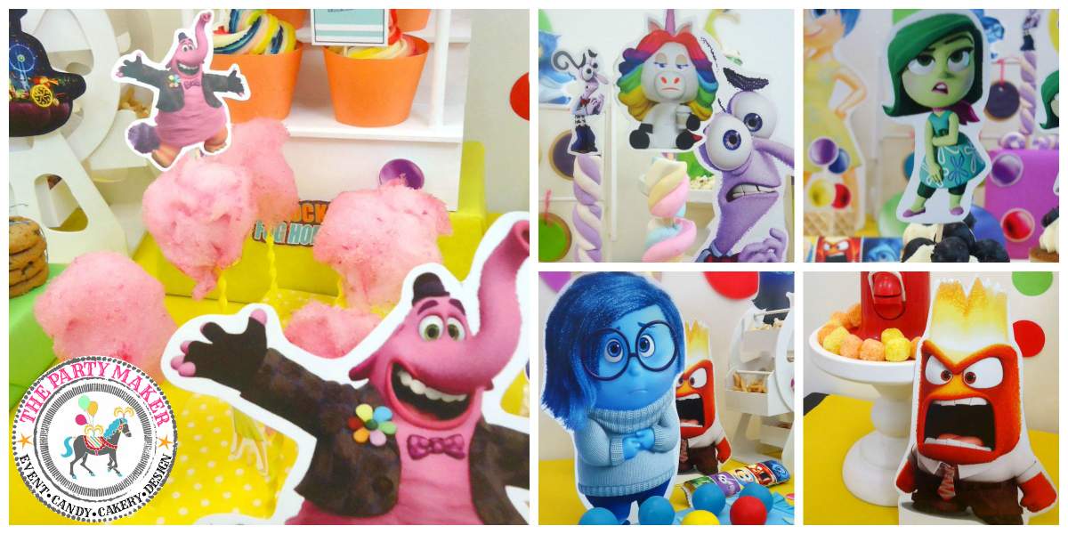 INSIDE OUT | INTENSAMENTE Birthday Party Ideas | Photo 9 of 26 | Catch ...