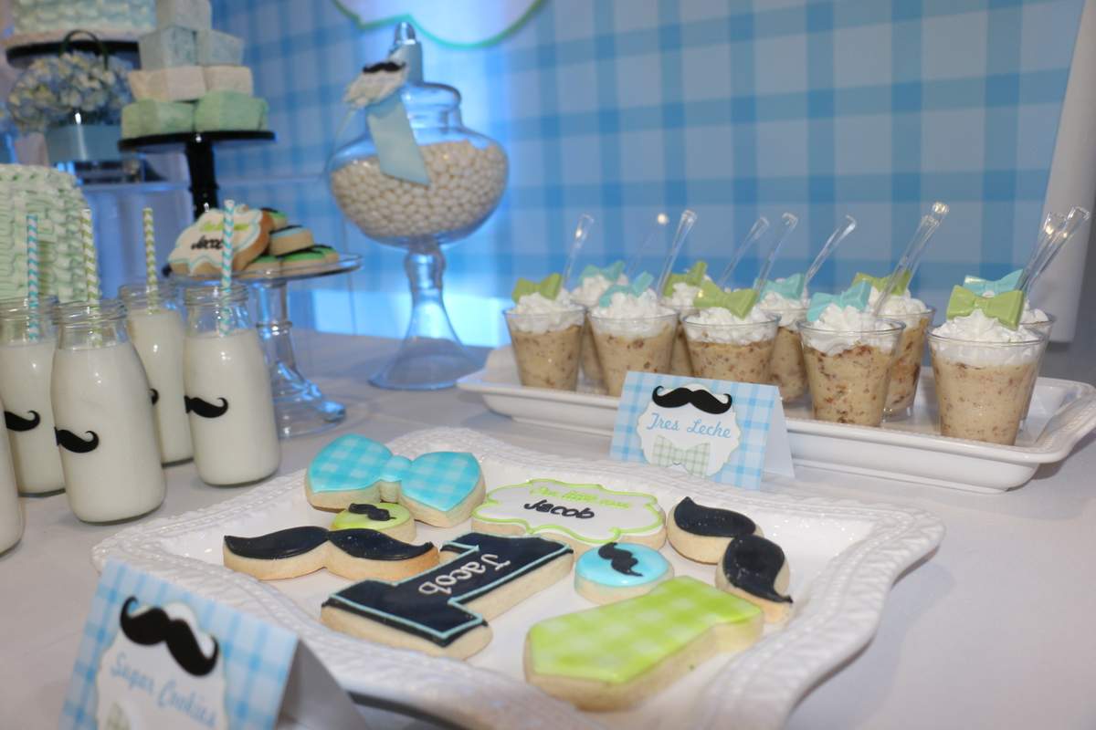 Little Man Theme Birthday Party Ideas | Photo 1 of 22 | Catch My Party