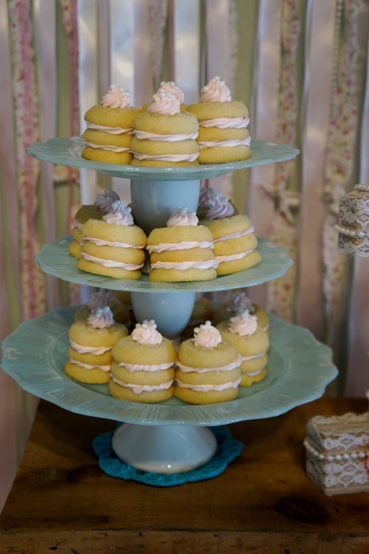 Vintage Shabby chic, pink, turquoise, mint green Birthday Party Ideas ...