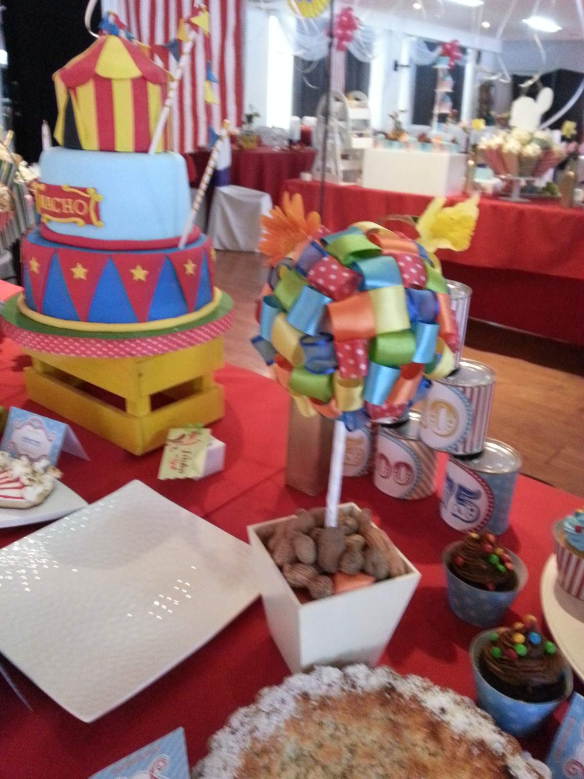 Circus / Carnival Birthday Party Ideas | Photo 14 of 37 | Catch My Party