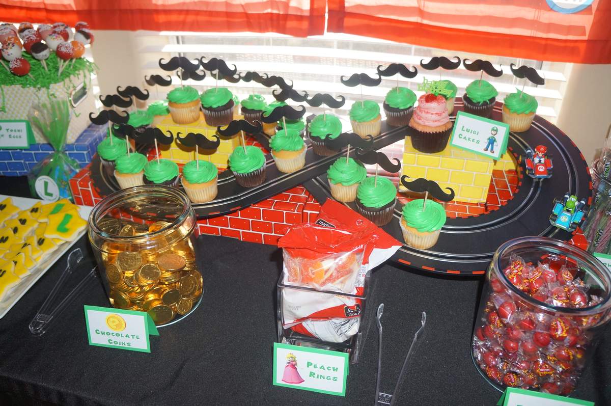 Super Mario Brothers Birthday Party Ideas | Photo 4 of 13 | Catch My Party