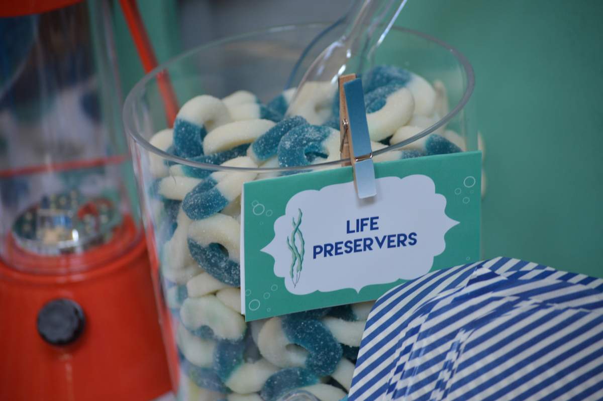 Whale Theme Under the Sea Birthday Party Ideas | Photo 7 of 16 | Catch ...