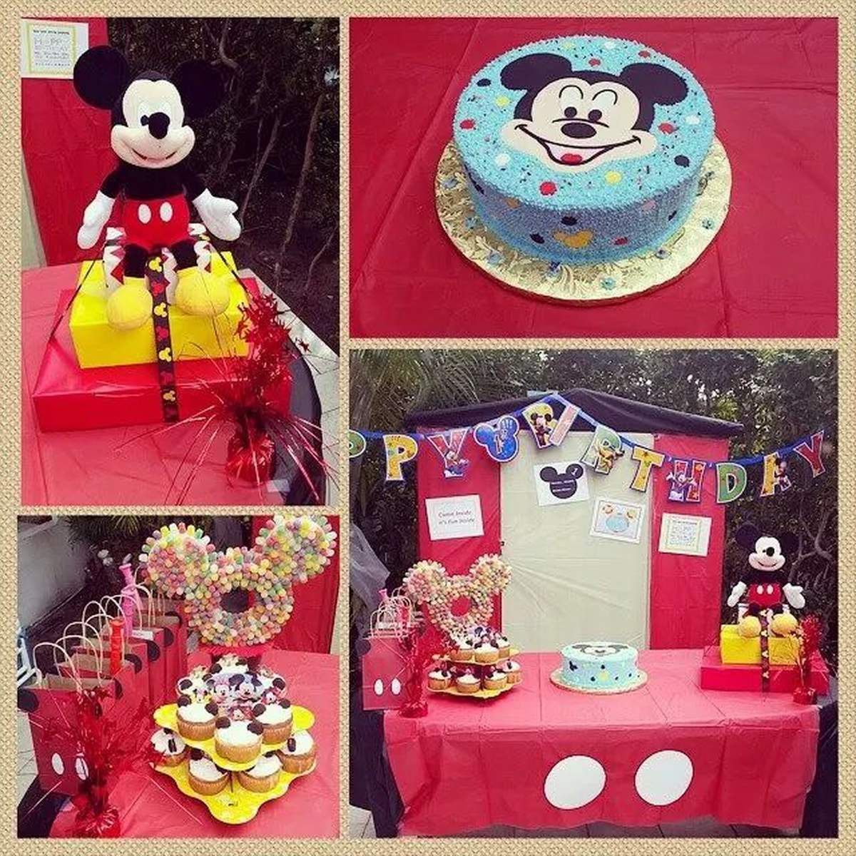Birthday "Mickey mouse 1st birthday" | Catch My Party