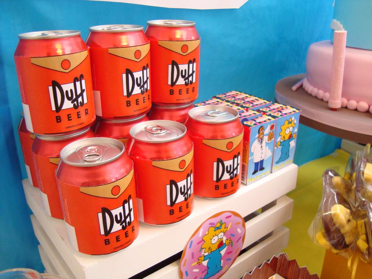 The Simpsons Birthday Party Ideas | Photo 12 of 17 | Catch My Party