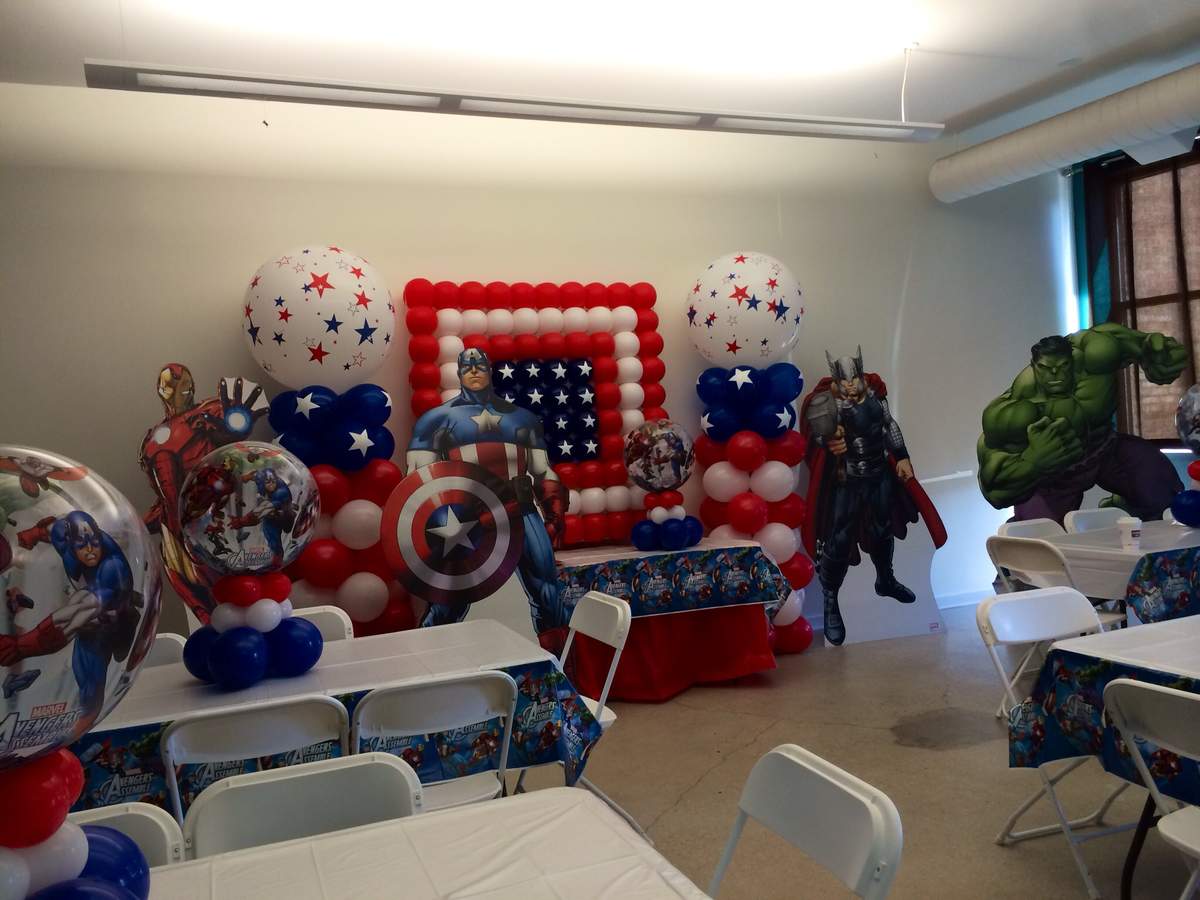 Avengers Birthday Party Ideas | Photo 4 of 8 | Catch My Party