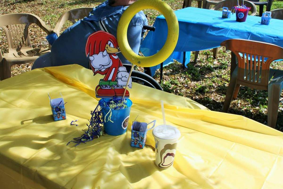 Sonic the Hedgehog Birthday Party Ideas | Photo 7 of 22 | Catch My Party