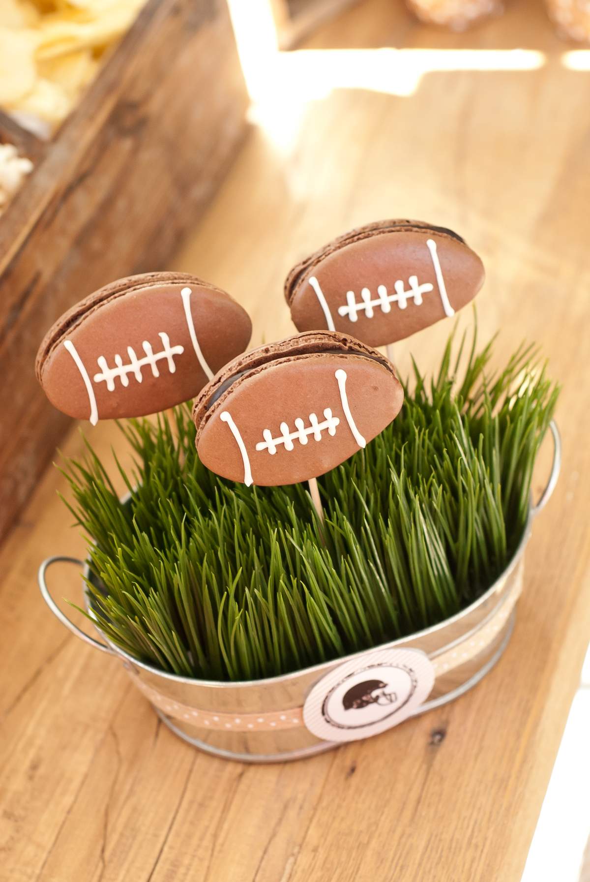 Football A Vintage Football Viewing Party Party Ideas | Photo 1 of 63 ...