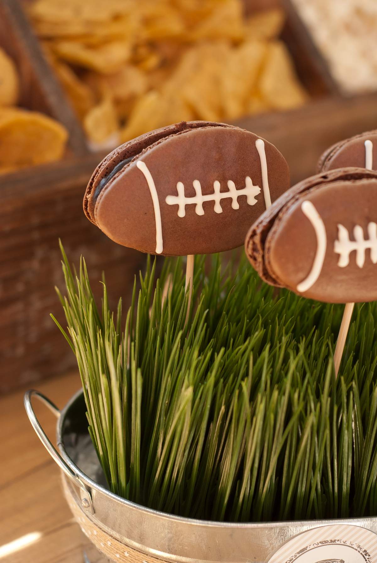 Football A Vintage Football Viewing Party Party Ideas | Photo 1 of 63 ...