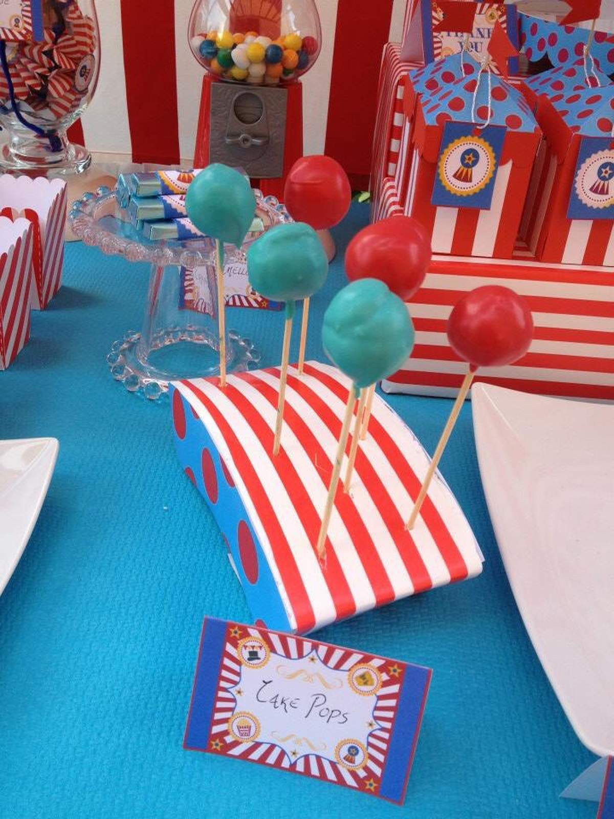 Circus theme Birthday Party Ideas | Photo 4 of 23 | Catch My Party