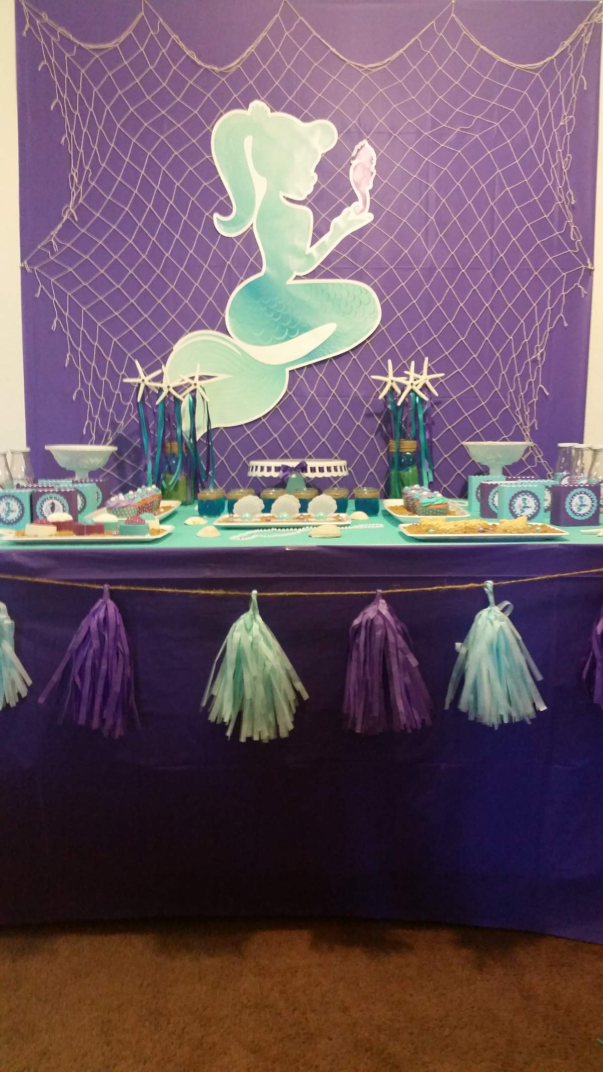 Mermaids Birthday Party Ideas | Photo 2 of 22 | Catch My Party