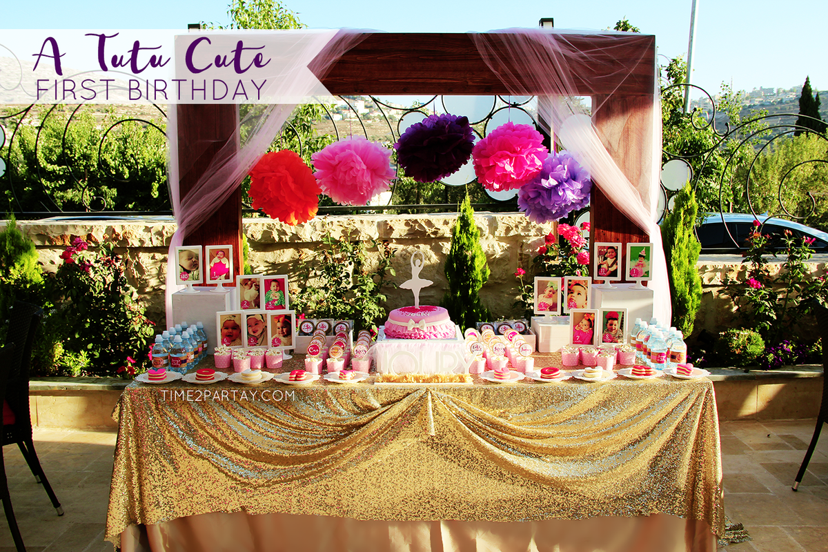 Tutus Birthday Party Ideas | Photo 1 of 52 | Catch My Party