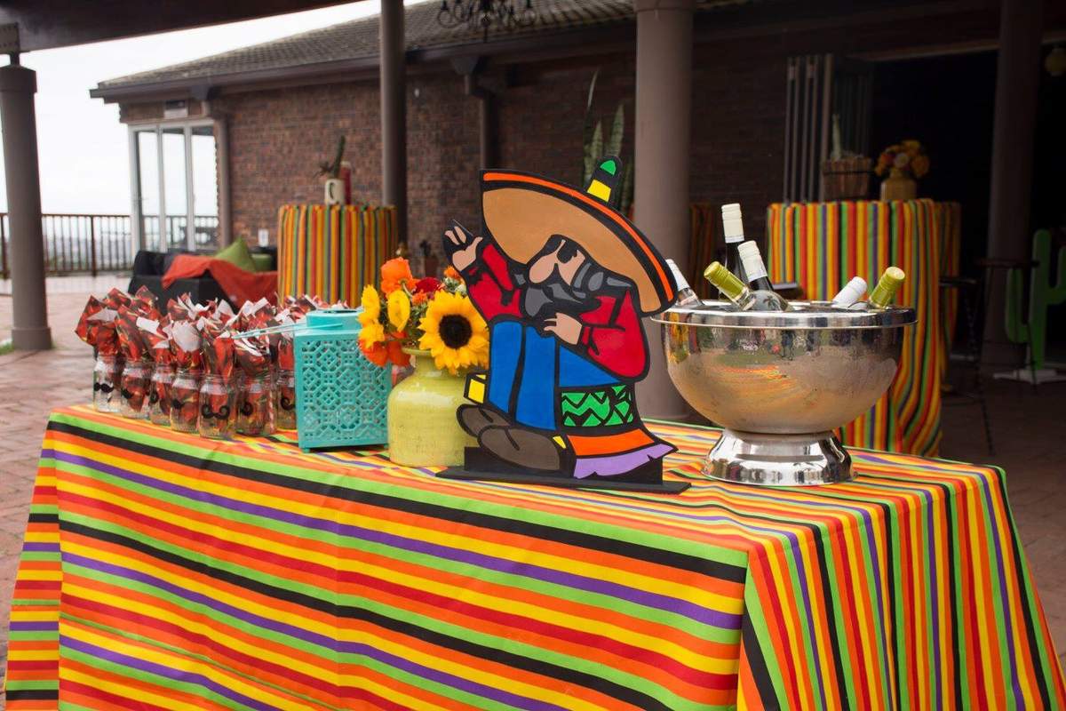 Mexican fiesta cocktail party Birthday Party Ideas | Photo 2 of 76 ...