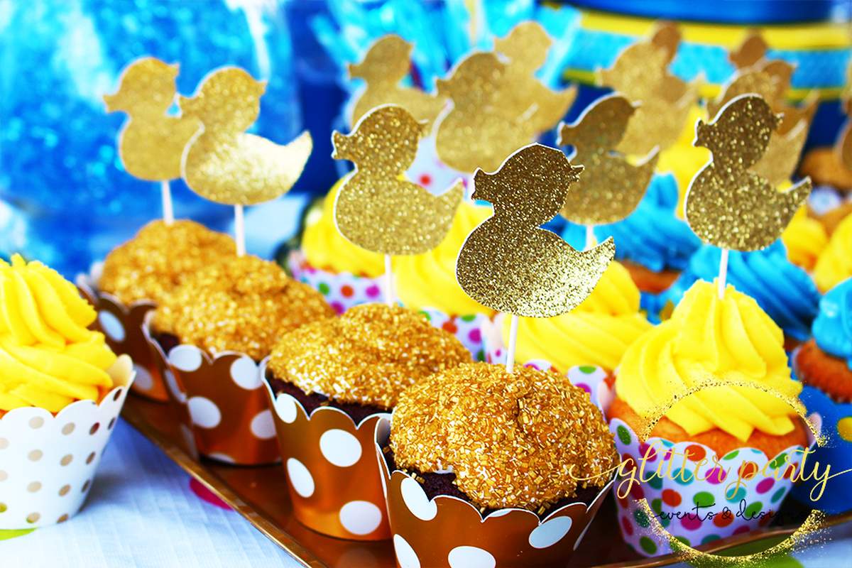 Rubber Duckies Rubber Duck Pool Party Party Ideas | Photo 2 of 11 ...