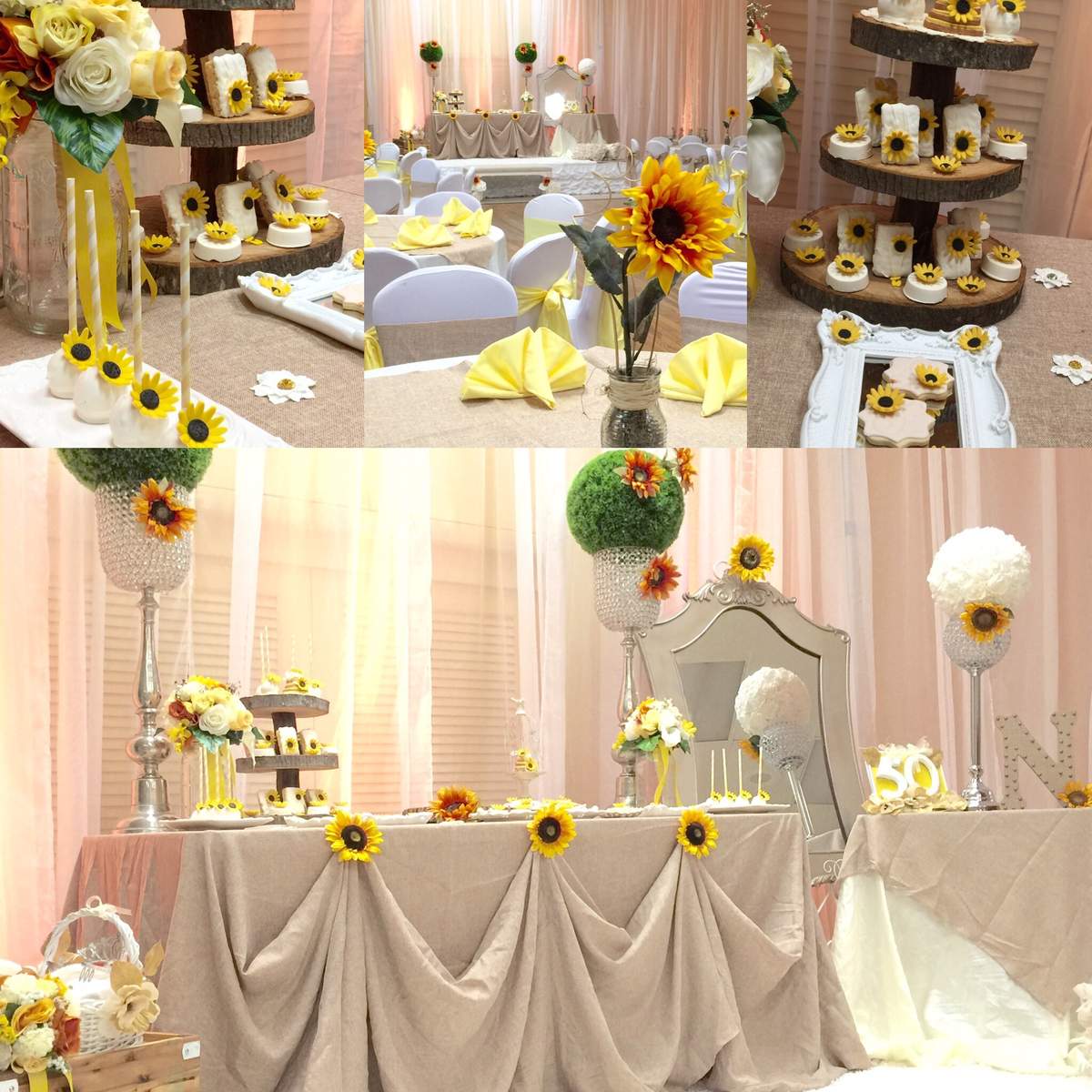 Sunflowers Birthday Party Ideas | Photo 3 of 11 | Catch My Party