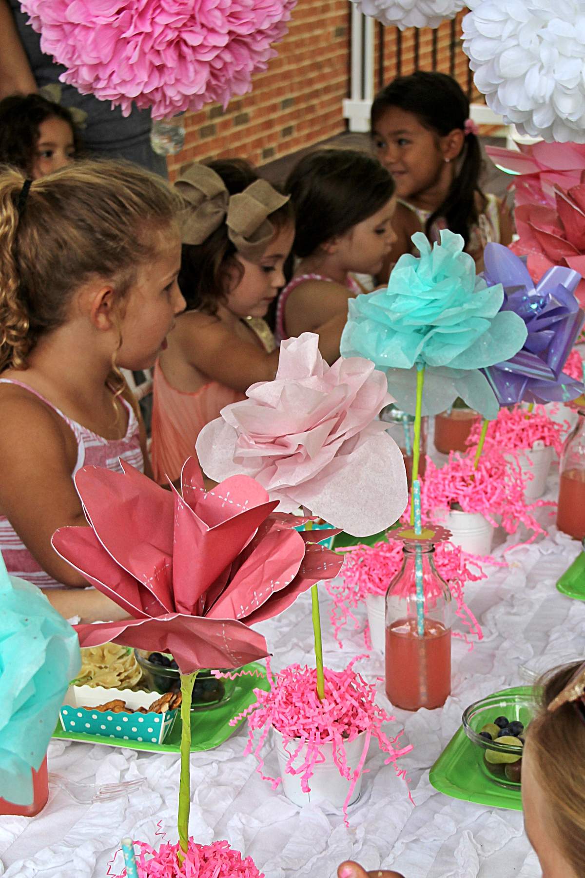 Garden Birthday Party Ideas | Photo 3 of 44 | Catch My Party