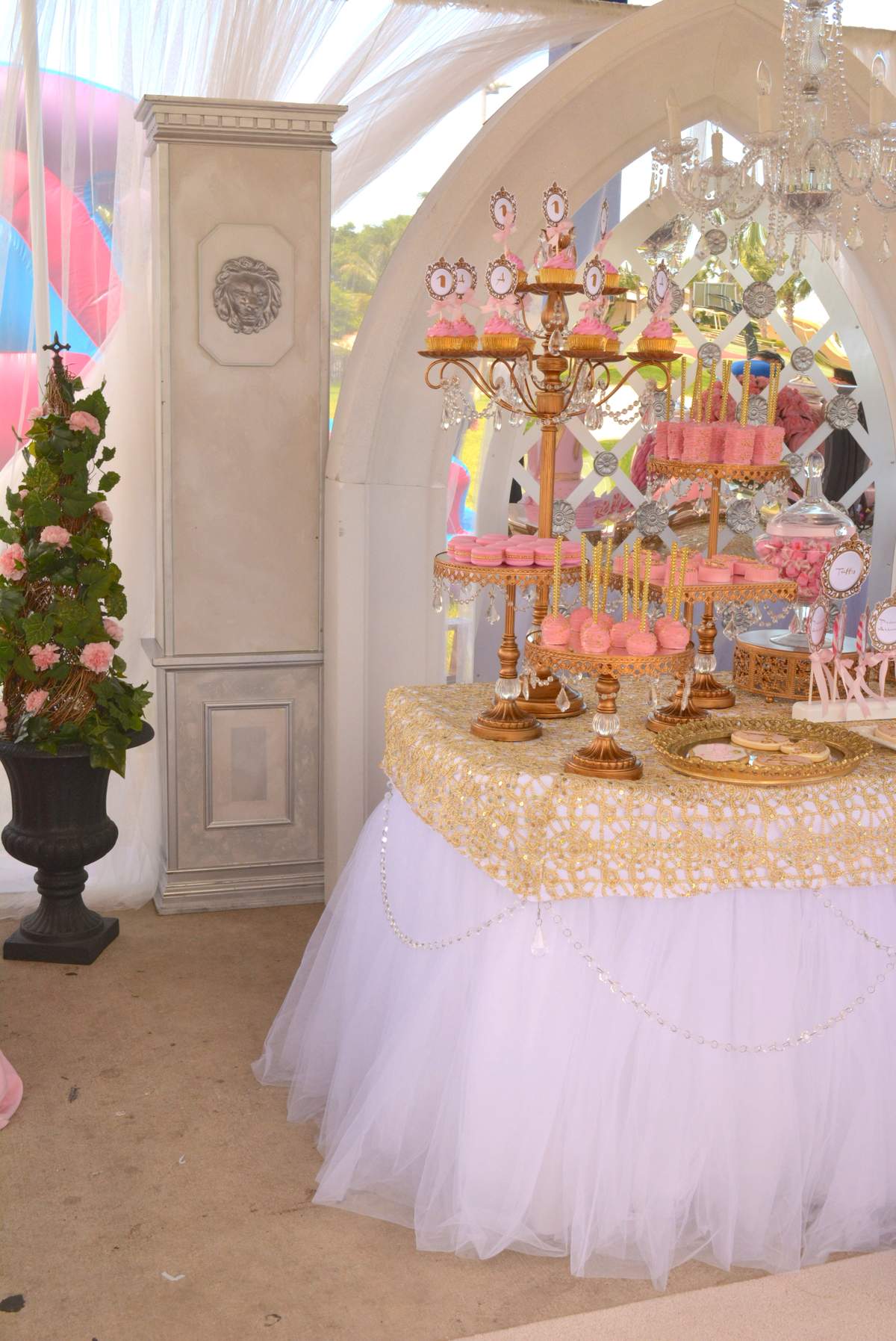 Princess Theme Birthday Party Ideas | Photo 25 of 32 | Catch My Party