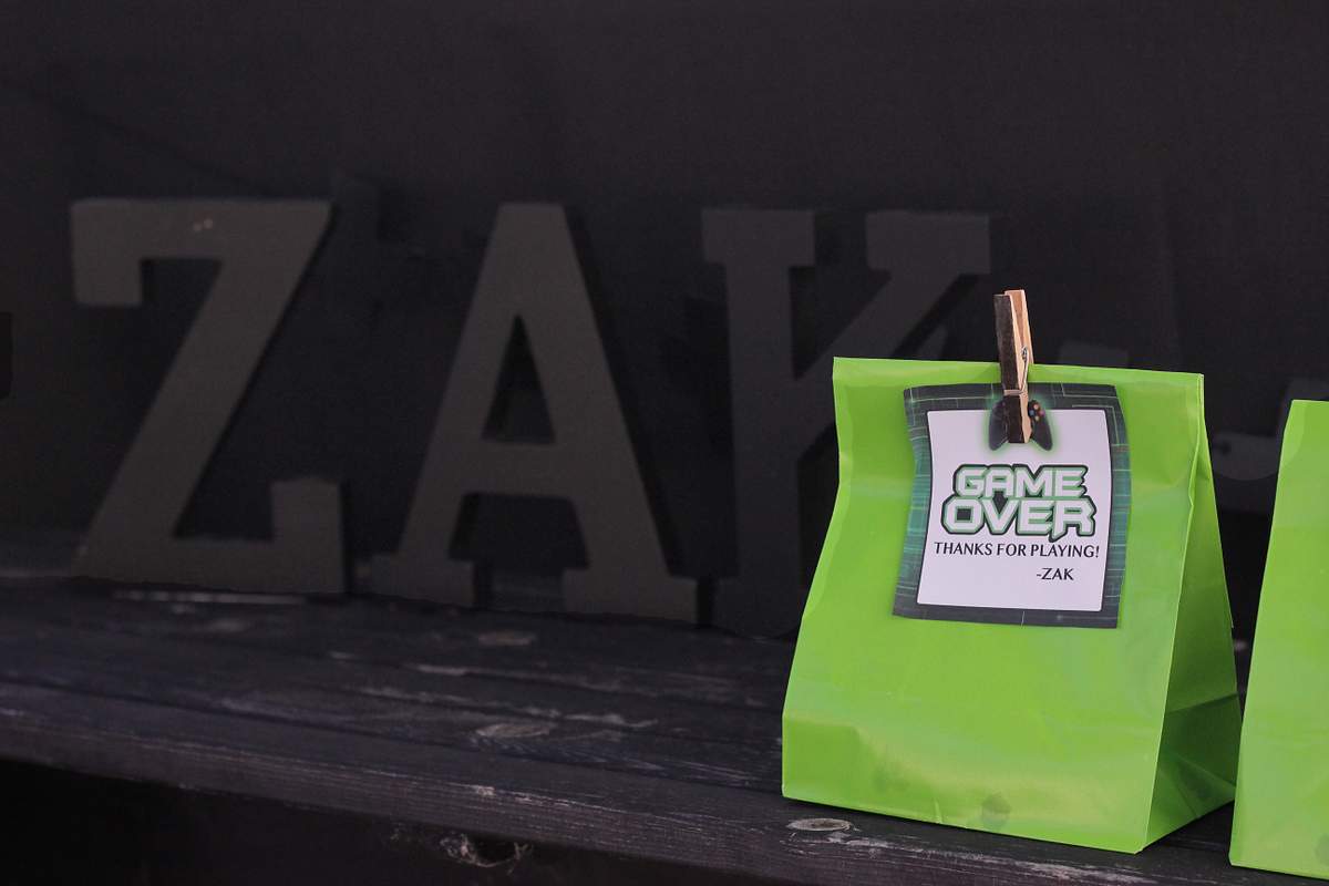 Gaming Party Birthday Party Ideas | Photo 5 of 5 | Catch My Party