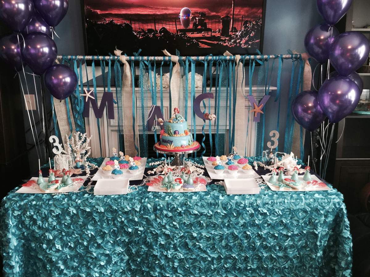 Little Mermaid / Princess Ariel Birthday Party Ideas | Photo 1 of 9 ...