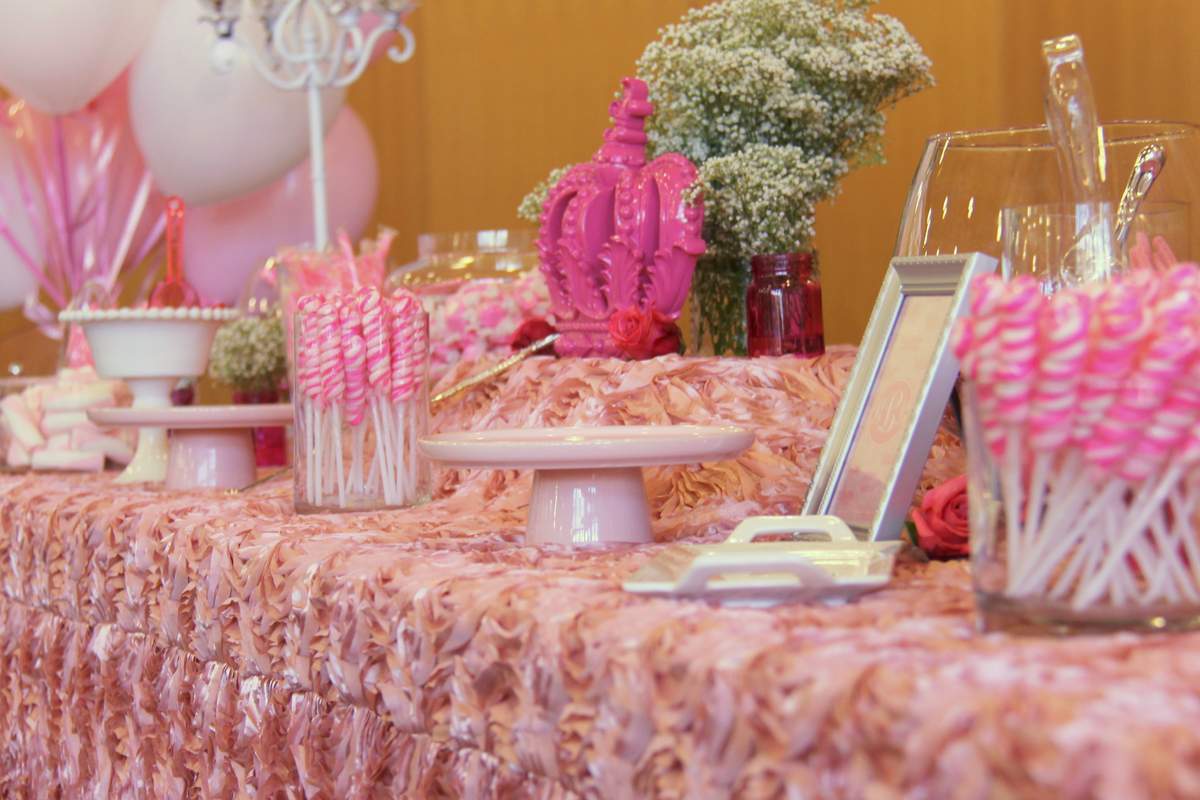 Pink Princess/Royal Ball Birthday Party Ideas | Photo 4 of 14 | Catch ...