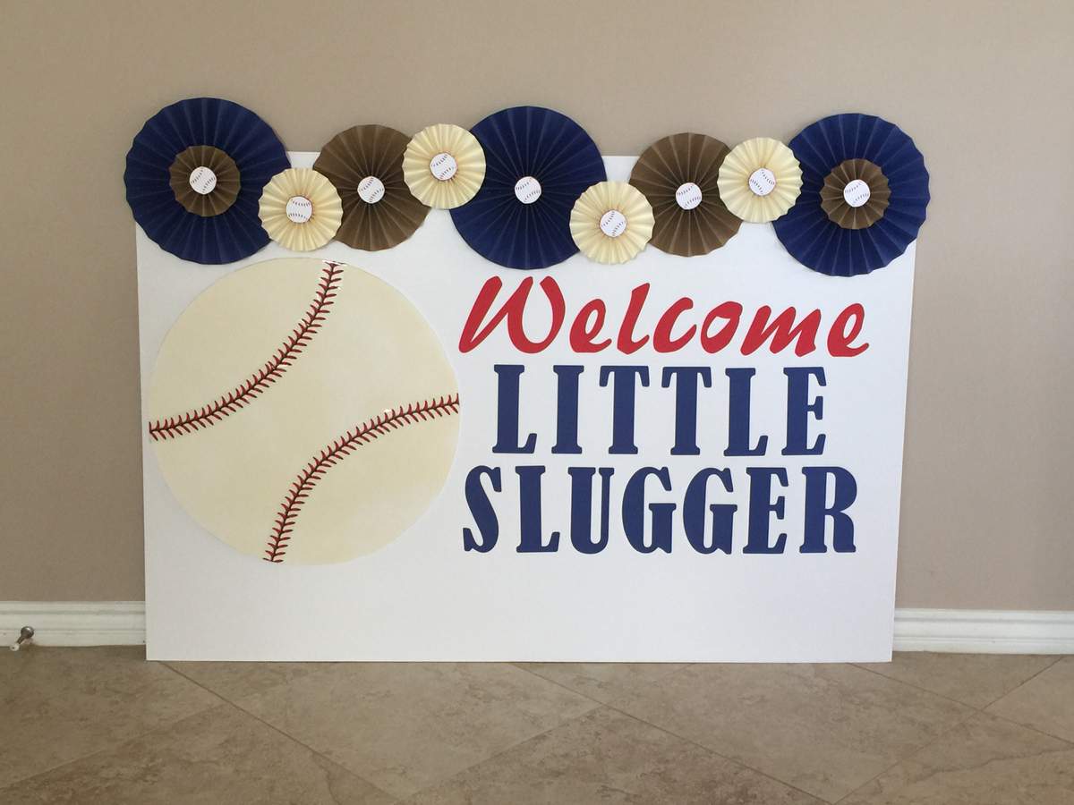 Baseball Baby Shower Party Ideas | Photo 1 of 18 | Catch My Party