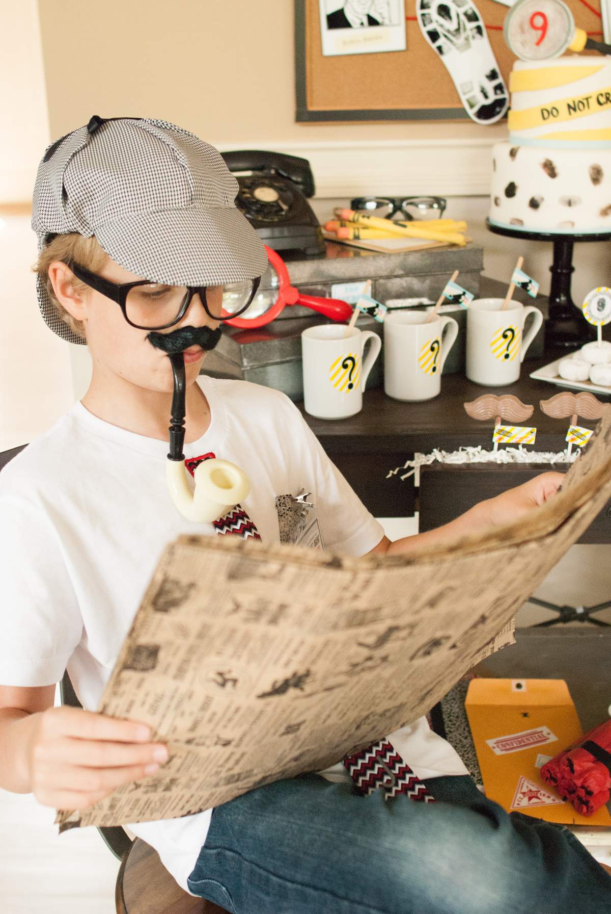 Detective Birthday Party Ideas | Photo 105 of 156 | Catch My Party