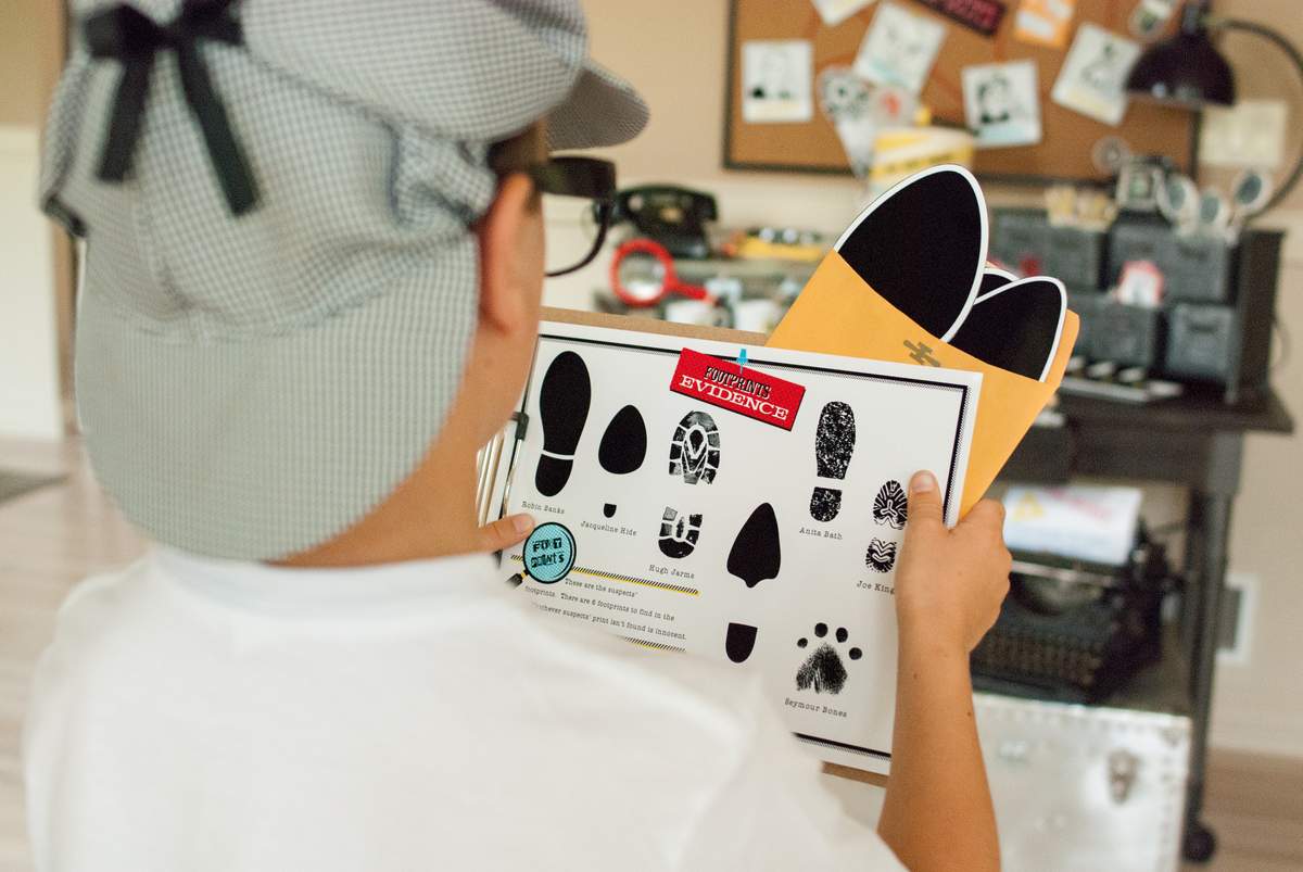 Detective Birthday Party Ideas | Photo 105 of 156 | Catch My Party