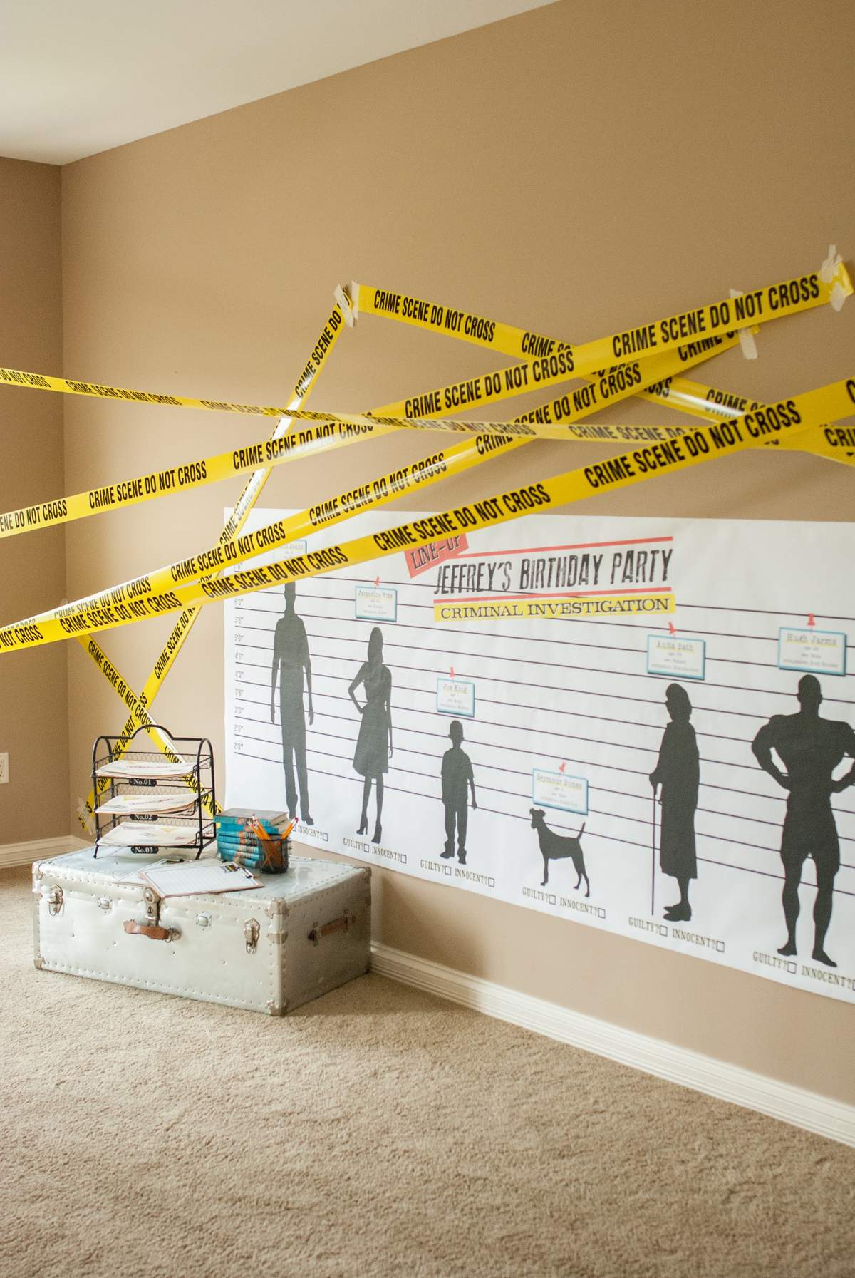 Detective Birthday Party Ideas | Photo 105 of 156 | Catch My Party