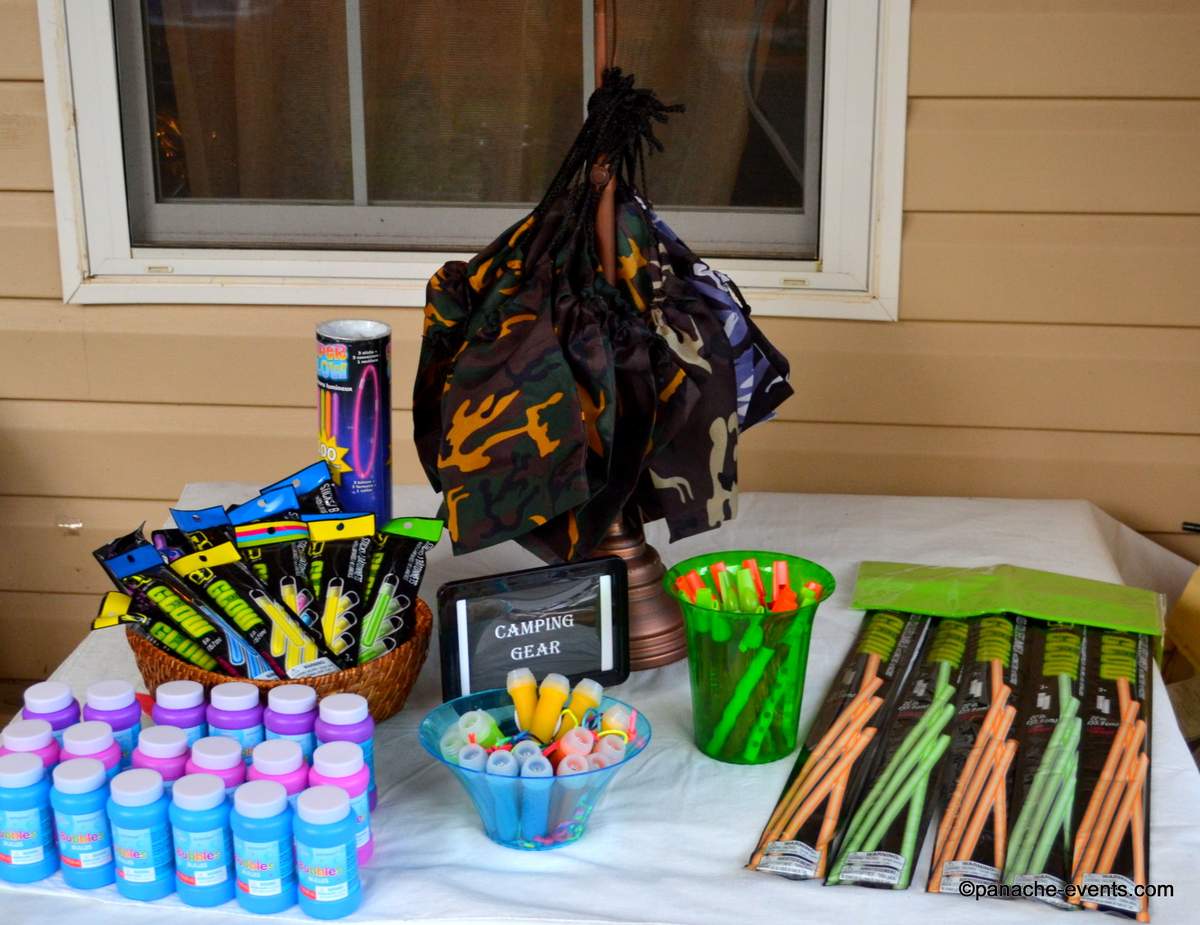 Fall Campout / Sleepover Birthday Party Ideas | Photo 7 of 28 | Catch ...