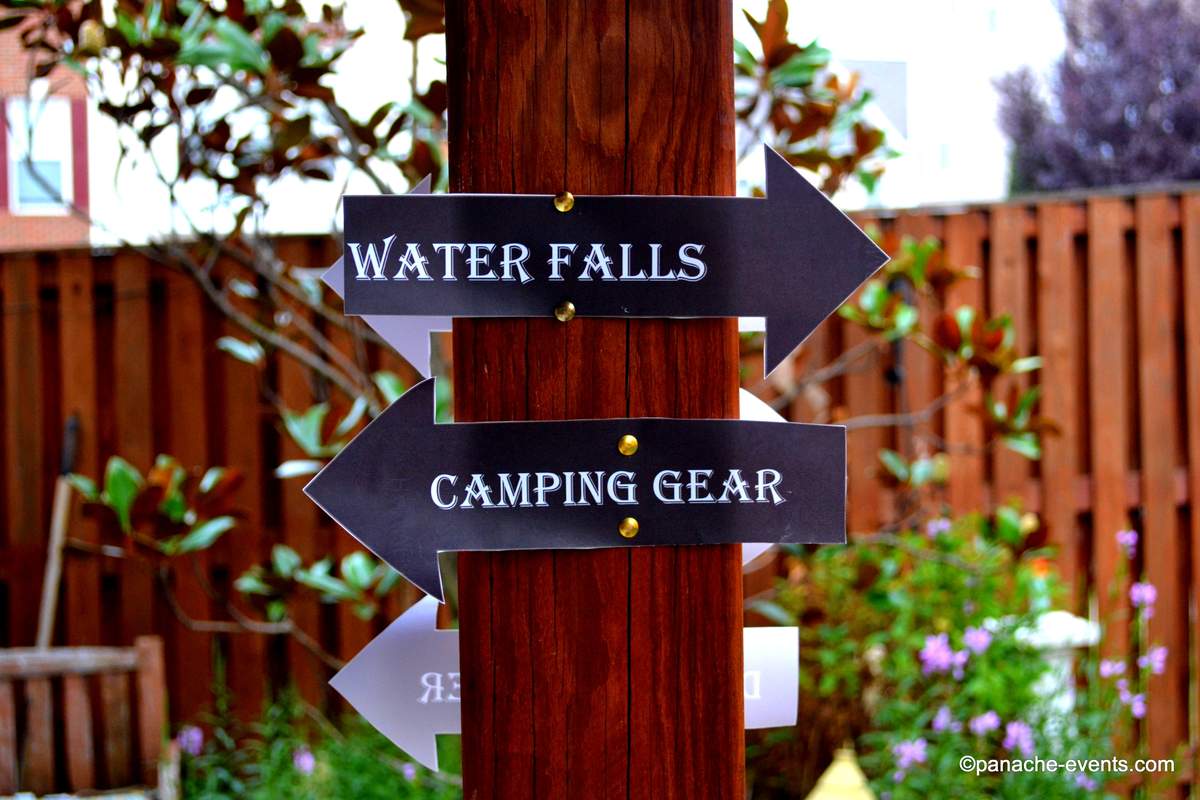 Fall Campout / Sleepover Birthday Party Ideas | Photo 6 of 28 | Catch ...