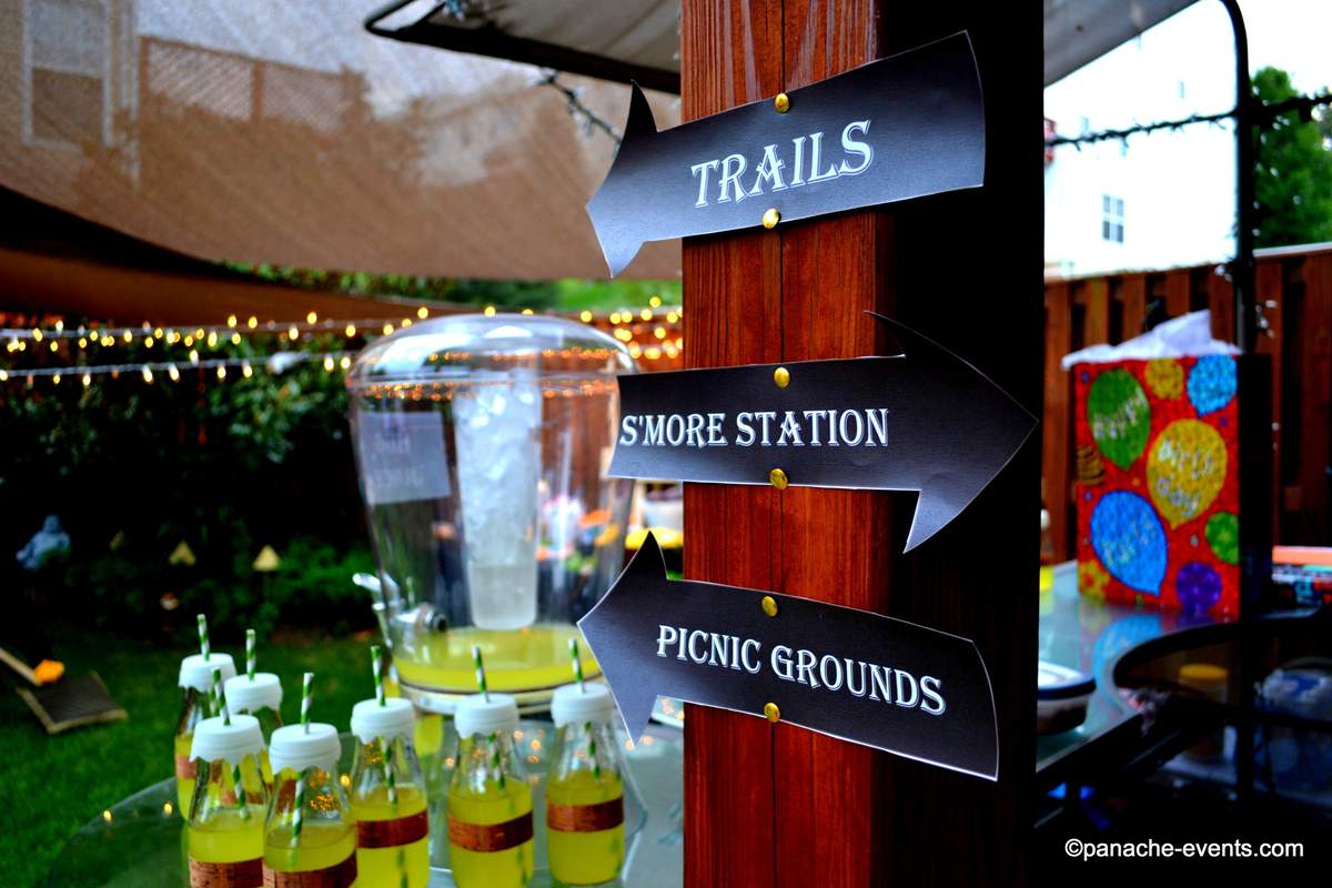 Fall Campout / Sleepover Birthday Party Ideas | Photo 6 of 28 | Catch ...