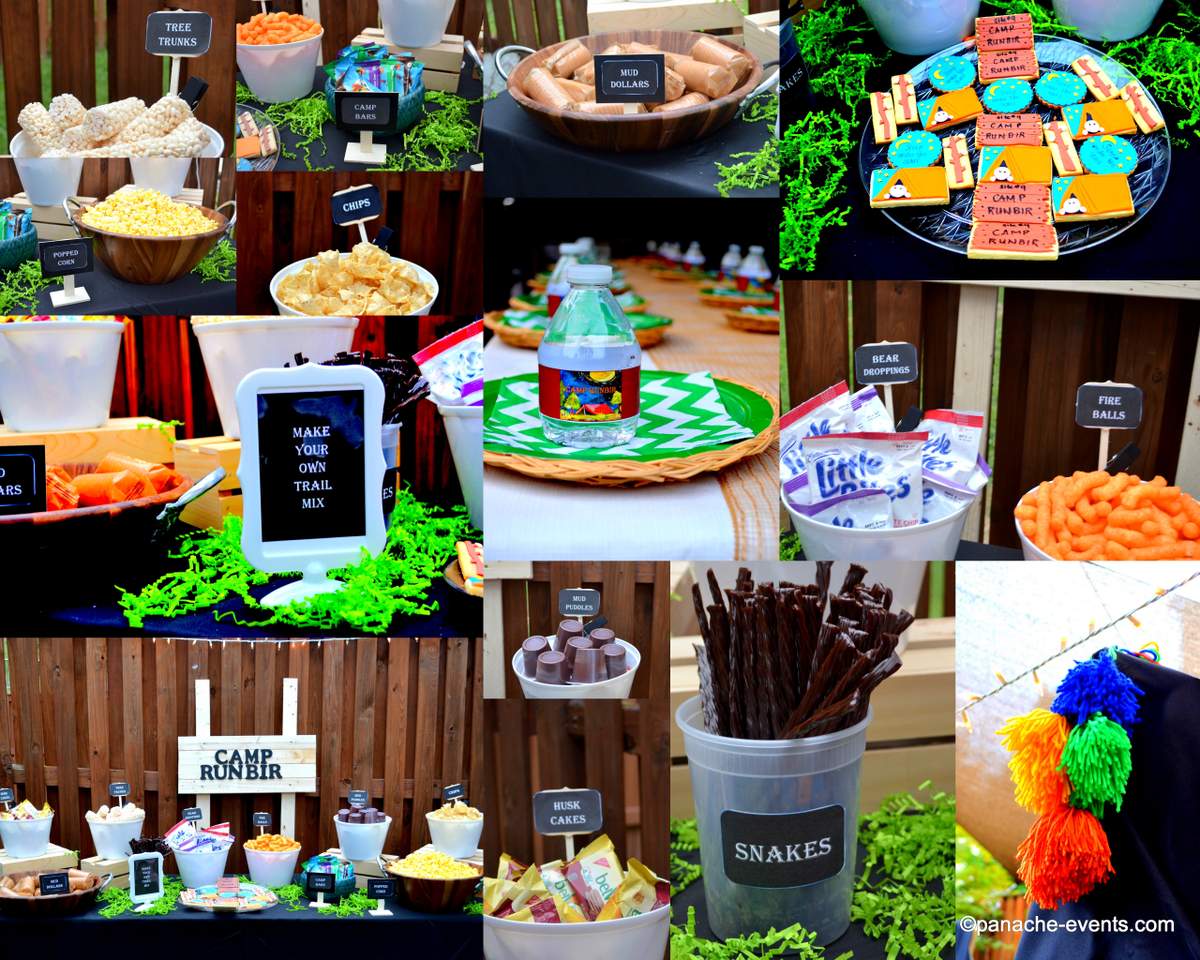 Fall Campout / Sleepover Birthday Party Ideas | Photo 7 of 28 | Catch ...