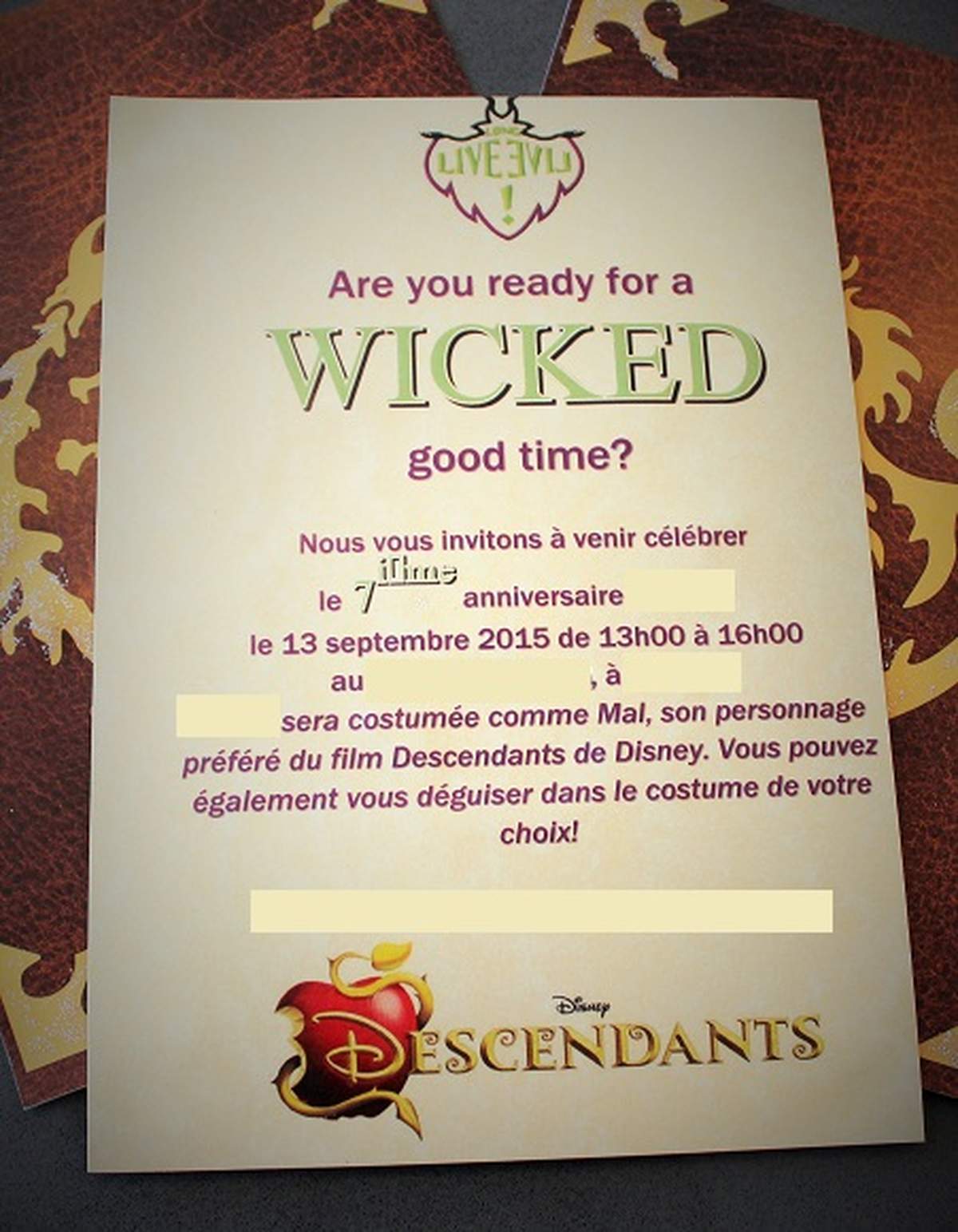 Disney Descendants Birthday Party Ideas | Photo 2 of 27 | Catch My Party