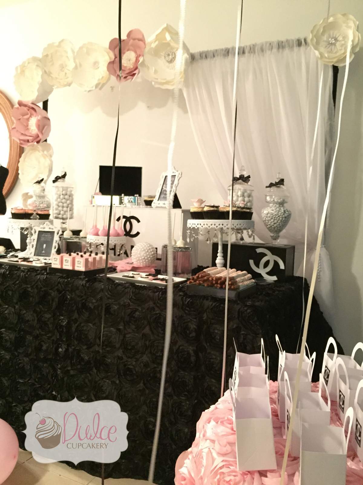 Chanel Inspired Birthday Party Ideas | Photo 9 of 18 | Catch My Party