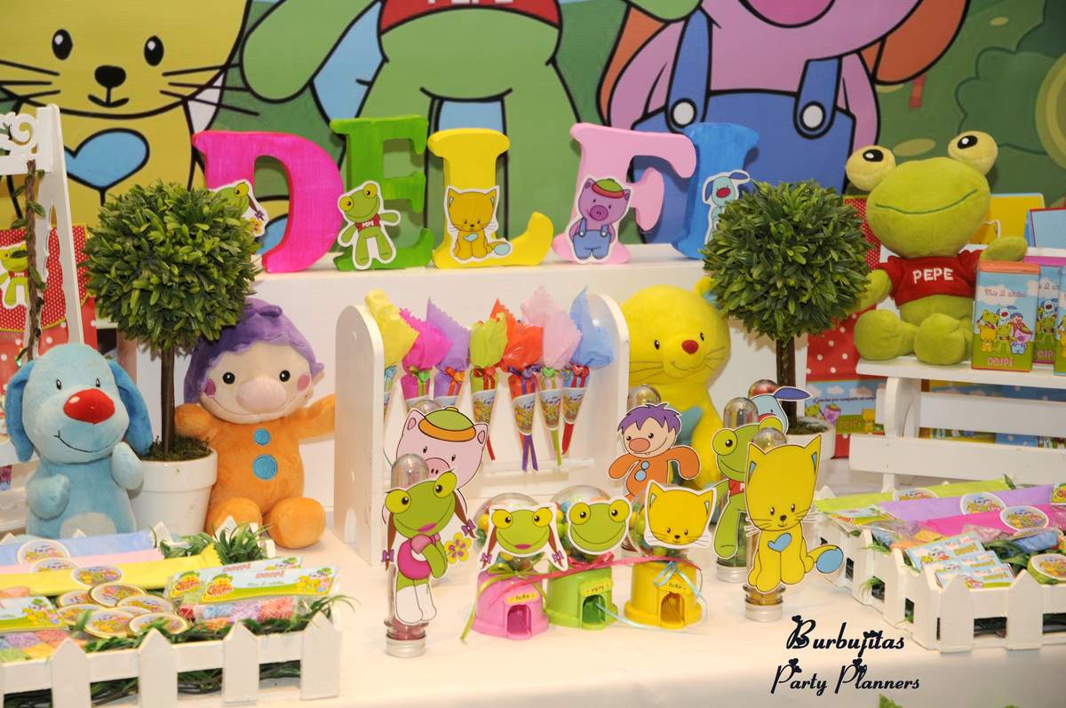 Sapo Pepe and his friends Birthday Party Ideas | Photo 1 of 24 | Catch ...