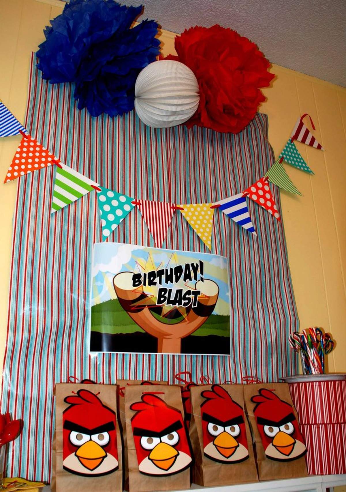 Angry Birds Birthday Party Ideas | Photo 13 of 15 | Catch My Party