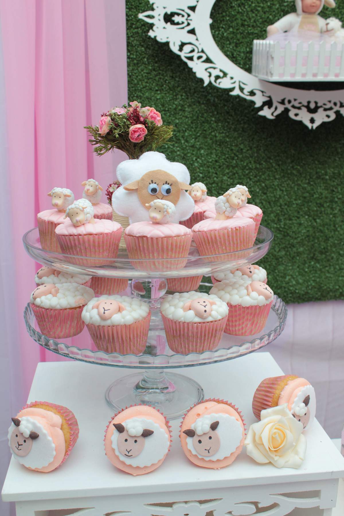 little lamb Birthday Party Ideas | Photo 1 of 17 | Catch My Party