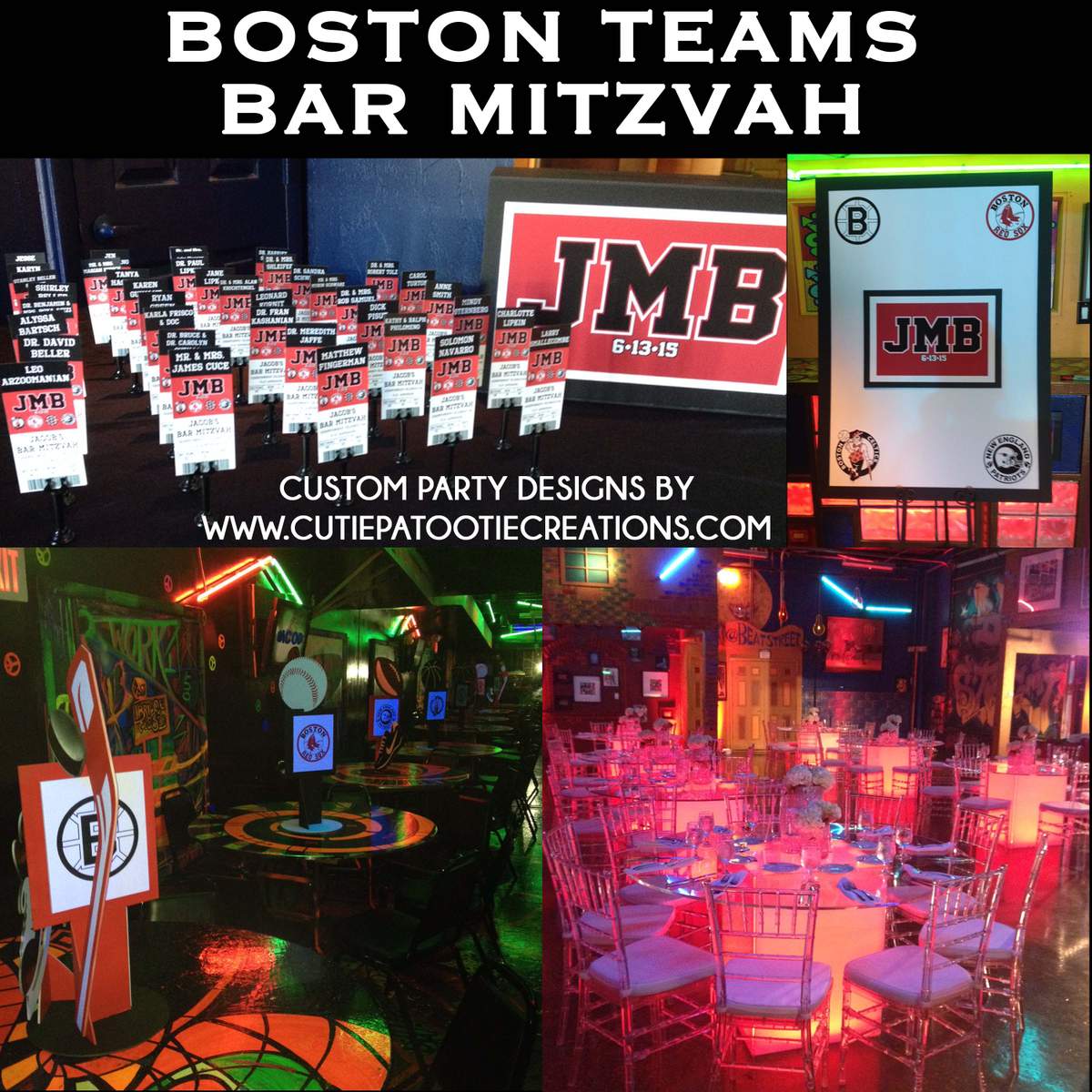 Boston Sports Bar Mitzvah Bar Mitzvah Party Ideas | Photo 1 of 1 ...
