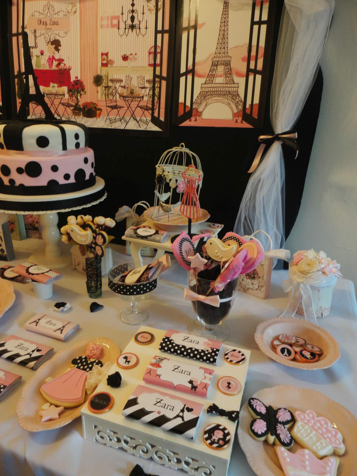 French / Parisian Birthday Party Ideas | Photo 1 of 14 | Catch My Party