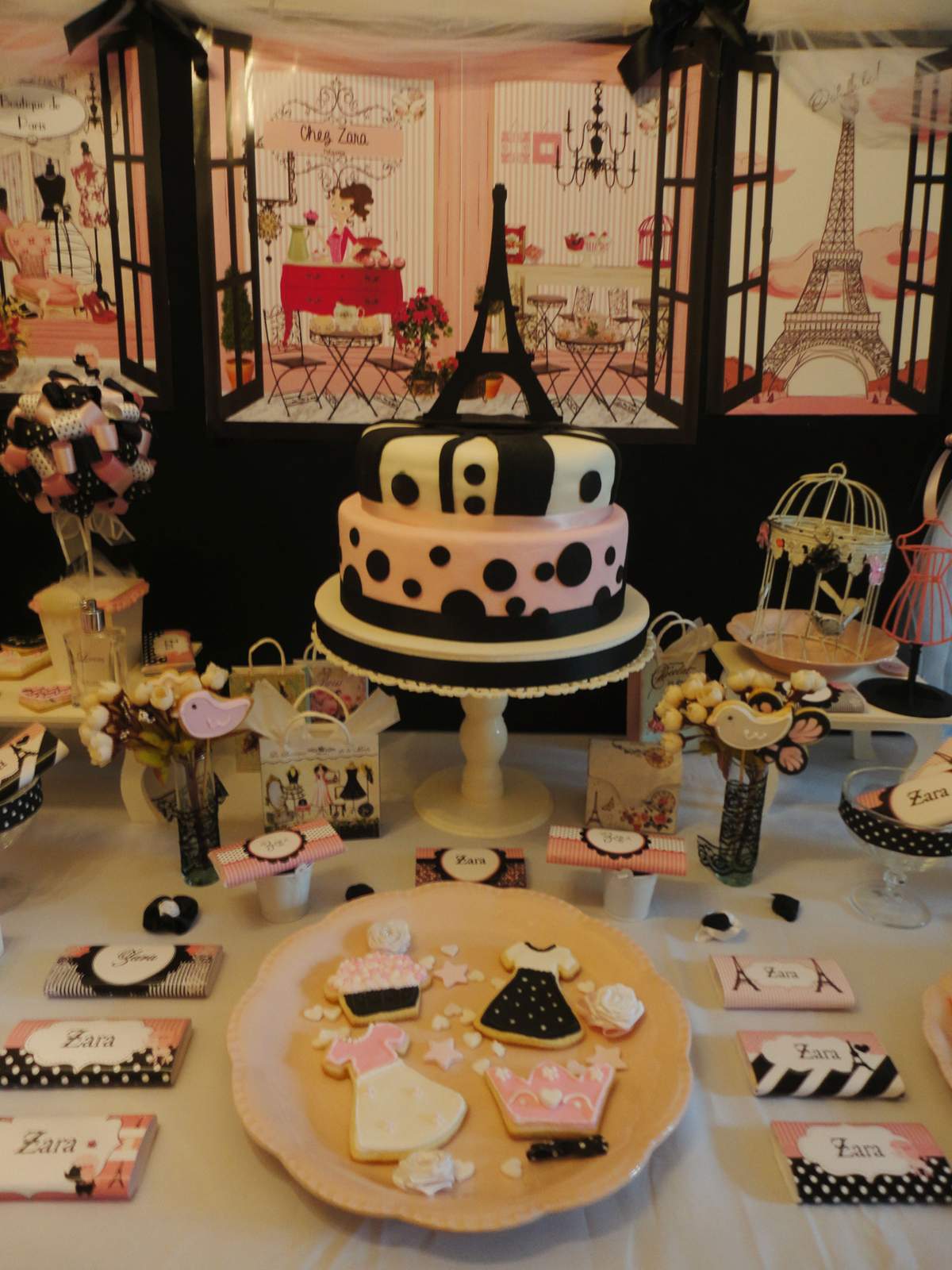 French / Parisian Birthday Party Ideas | Photo 1 of 14 | Catch My Party