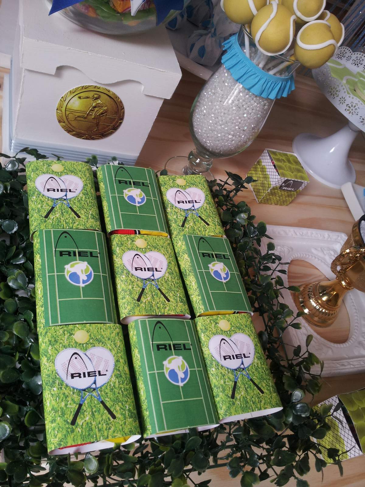 Tennis Birthday Party Ideas | Photo 1 of 35 | Catch My Party