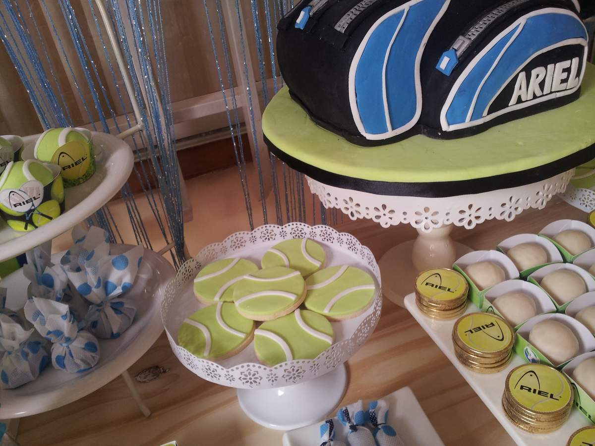 Tennis Birthday Party Ideas | Photo 1 of 35 | Catch My Party
